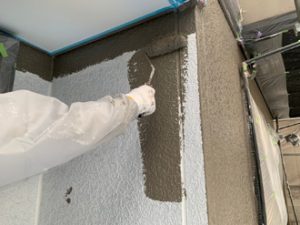 館山市北条にてパーフェクトトップ（ND-375：ND-105）を使用して外壁塗装を実施しました | 千葉の外壁塗装・屋根塗装、塗り替えは街の外壁塗装やさん千葉本店へ